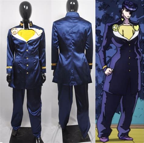 Jojos Bizarre Adventure Josuke Higashikata Cosplay Costume 3 M 109