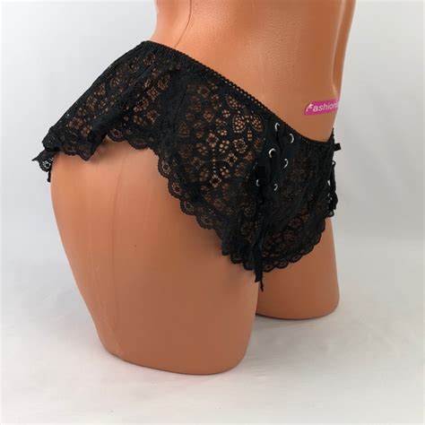 Victorias Secret Intimates And Sleepwear Victorias Secret Very Sexy Black Lace Shorts Poshmark