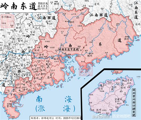 公元867年大唐晚期分道详细政区图你的家乡属于哪个道 知乎