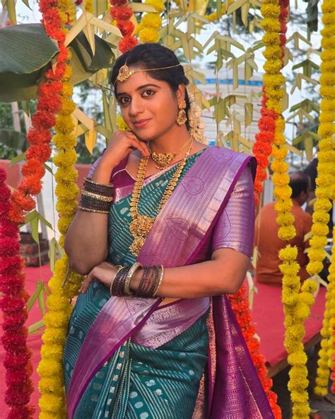 Sathya Devarajan Dhanalakshmi From The Sets Of Dhanam ️ Loving This