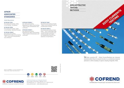 Pdf Non Destructive Testing Methods Associated …eddy Current Testing