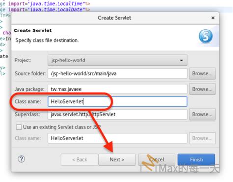 Jsp Servlet Helloworld Example Using Eclipse Max的程式語言筆記