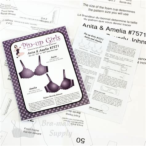 T Shirt Foam Cup Bra With Lace Pattern Bra Makers Supply