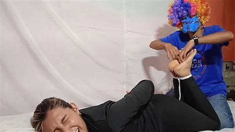 Liana Is Tickled By The Masked Man Ticklingliveandlaugh Clips Sale
