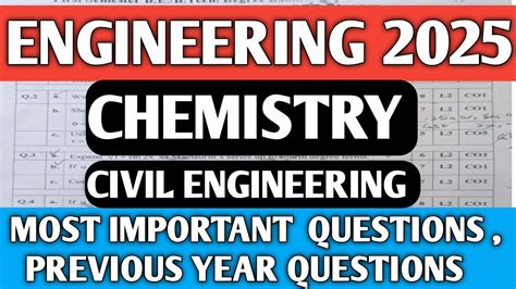 Vtu Notespassing Packagechemistry Civil Engineering1stand2nd Semvtu