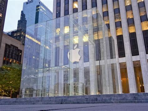 Apple Store Nyc Facade Apple Store Glass Facades