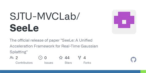 Github Sjtu Mvclabseele The Official Release Of Paper Seele A