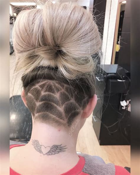 Spiderweb Undercut Undercut Long Hair Undercut Hairstyles Cool
