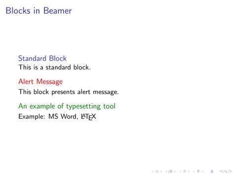 Beamer Themes Full List Latex Beamer