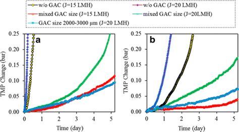 Tmp Variation With Time Using Different Gac Sizes And Particle Size Download Scientific Diagram