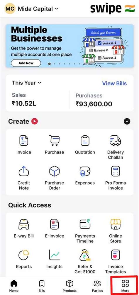 how to add item custom field on mobile android swipe