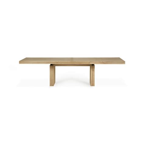 Ethnicraft Oak Double Extendable Dining Table Trit House
