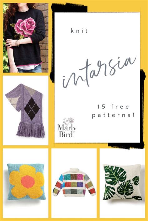 15 Free Knit Intarsia Patterns Marly Bird