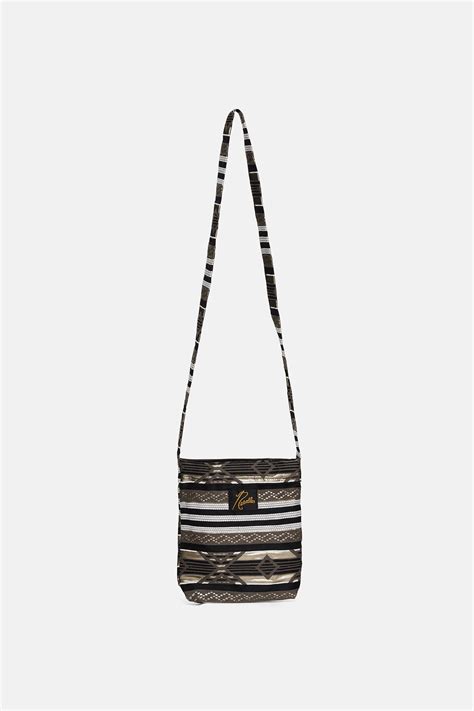 Mini Book Bag Native Jacquard Greygold By Needles Men Wp Store