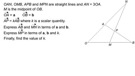 Can Anyone Do This Vector Question R GCSE