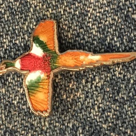 Pheasant Pin Etsy