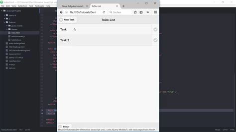 Функции редактирования списков дел с помощью Javascript