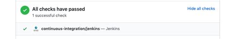 Jenkins How To Update Build Status For Pr Merge Commit Stack Overflow
