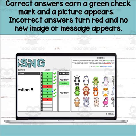 Similar Figures Find The Missing Side Length Self Checking Digital