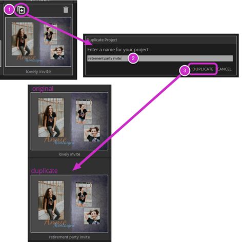Duplicate A Project Memento Photo Album