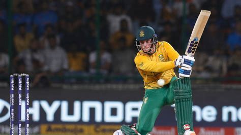 India Vs South Africa Hes Only Human Rassie Van Der Dussen On