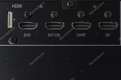 HDMI Input Stock Photo J R