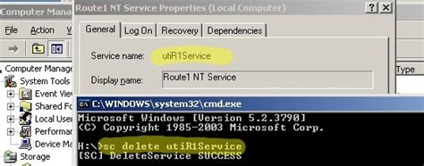 Manually Un Installing A Windows Service Geeks Hangout
