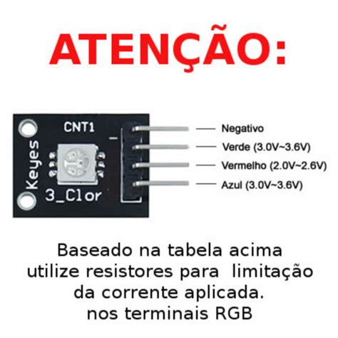 Módulo Led Rgb Smd Para Arduino Instituto Digital