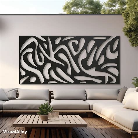 Outdoor Metal Wall Art Large Size 2024 Visualalloy