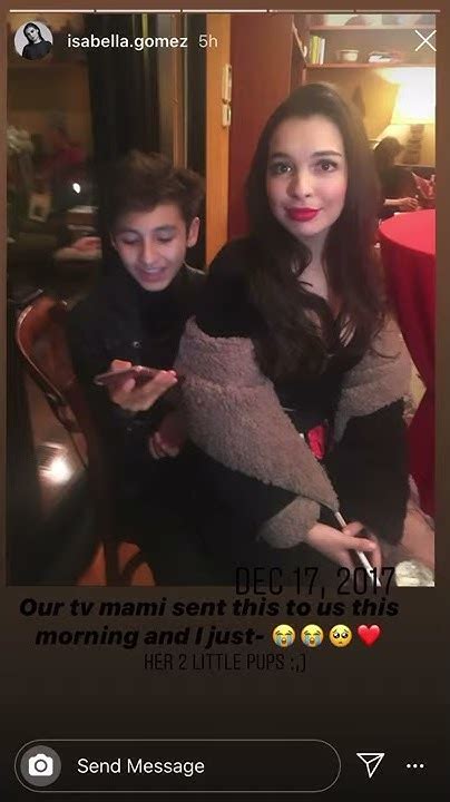 Isabellagomez Instagram Stories Youtube