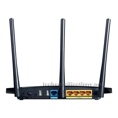 Tp Link Gigabit Tl Wdr Wireless Router Specs