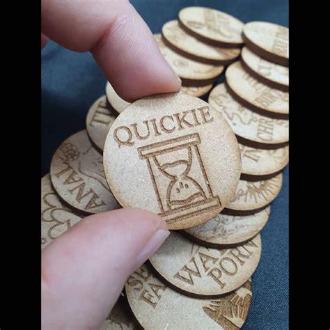 Sex Tokens Gift For Her Girlfriend Christmas Gift Etsy