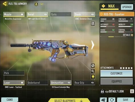 Best Rus 79u Gunsmith Loadout For Cod Mobile Season 3 Ginx Esports Tv