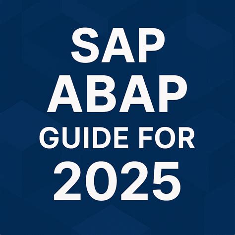 What Is Sap Abap Complete Beginners Guide With Examples And Use Cases What Is Sap Abap Complete Beginners Guide With Examples And Use Cases