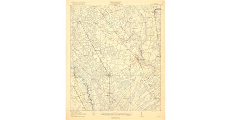 1919 Map Of Egypt Effingham County Ga — High Res Pastmaps