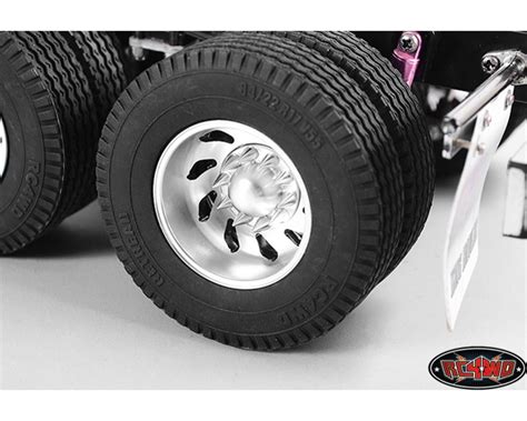 Rc4wd Force Directional Semi Rear Wheels Spiked Caps Rc4zw0148 Tra