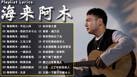 海来阿木 Hailai Amu【動態歌詞lyrics】海來阿木10首最火的歌 不过人间 你的万水千山 别知己 三生三幸 点歌