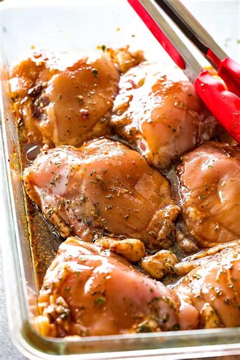 Grilled Chicken Thighs With Brown Sugar Glaze Juicy Savory Sweet