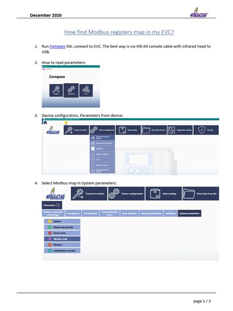 Modbus Registers Elcor Pdf