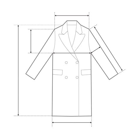 Premium Vector Vector Clothing Size Fit Guide