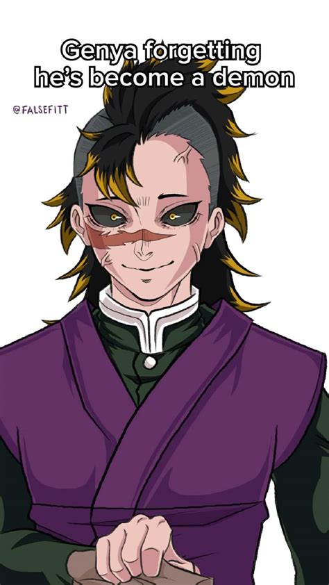 Povgenya Forgets Hes Still In Demon Form Demon Slayer Anime Funny