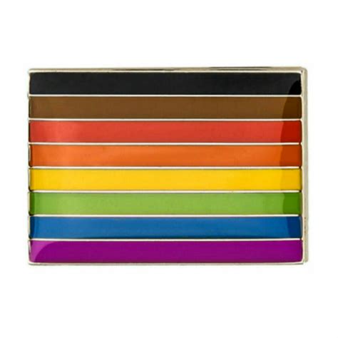 Lgbtq Pride Flag Pin Gay Lesbian Bisexual Trans Lgbt Lapel Hat Tack