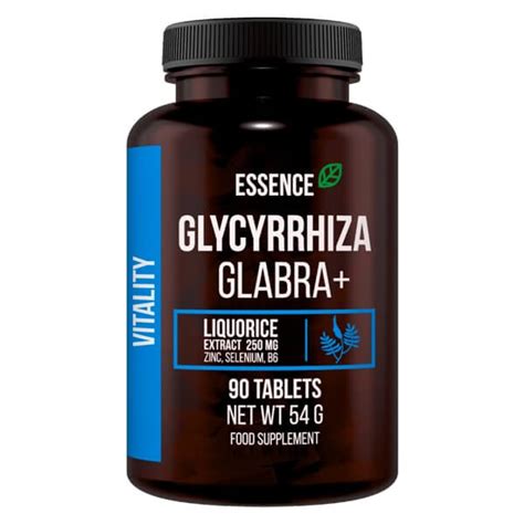 Essence Glycyrrhiza Glabra Licorice Root Extract 90 Tablets