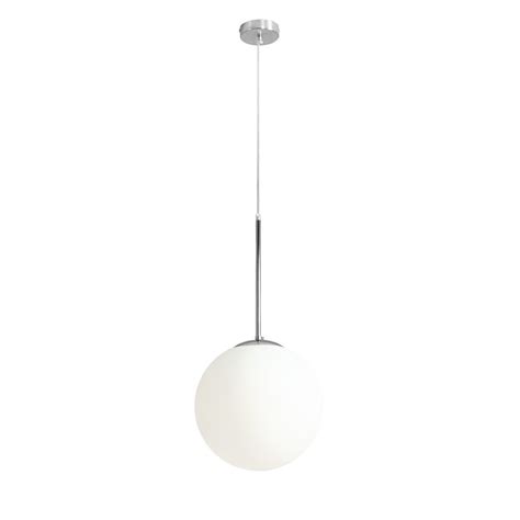Chromowana lampa wisząca Bosso 30 srebrna ardant pl