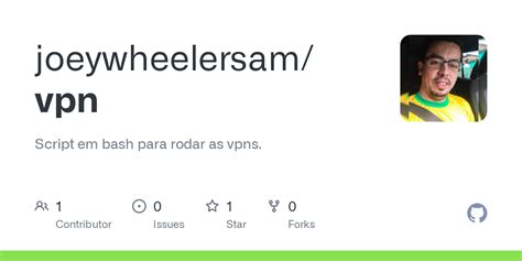 Github Joeywheelersam Vpn Script Em Bash Para Rodar As Vpns