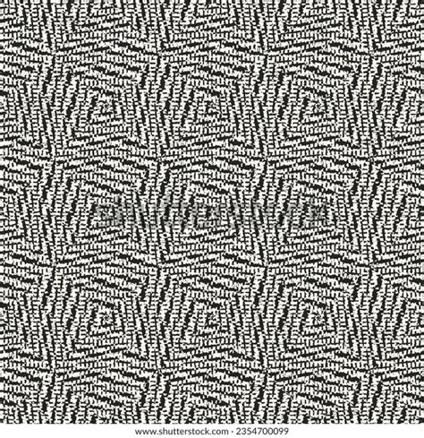 Monochrome Mesh Textured Checked Pattern Stock Vector Royalty Free 2354700099 Shutterstock