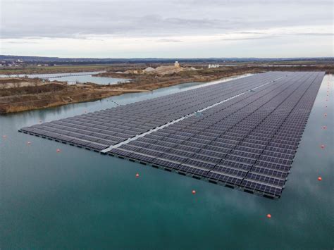 Floating PV Anlage Grafenwörth Ecowind