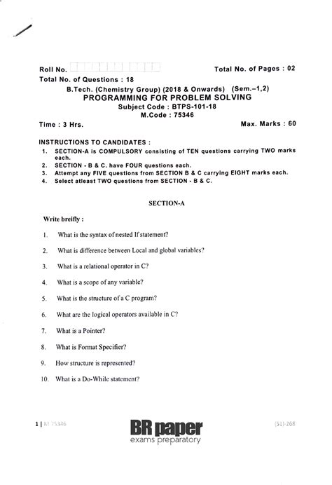 PPS St Nd May This Is The Most Important Question For Aktu Exam B Tech Studocu