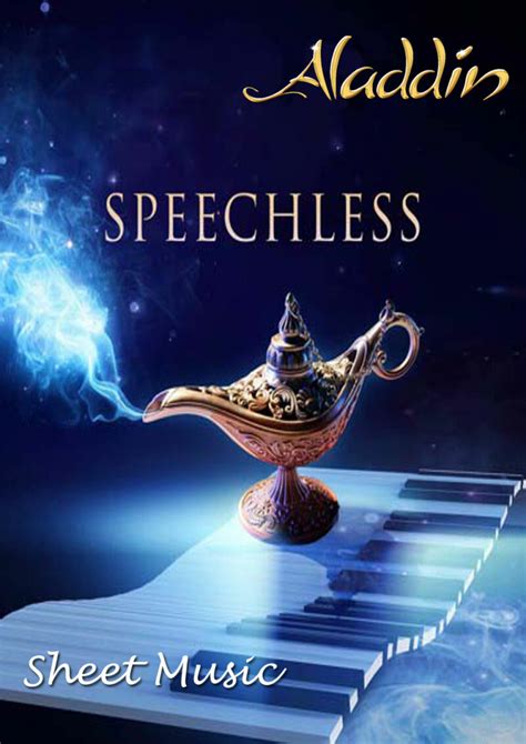 Aladdin Naomi Scott Speechless Piano Sheet Music ESheetMusics