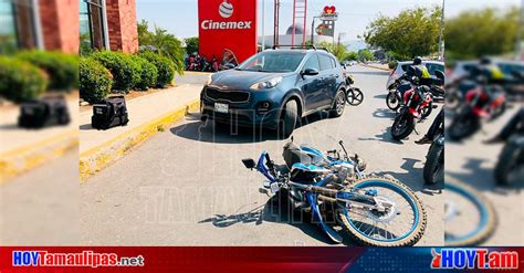 Hoy Tamaulipas Accidentes En Tamaulipas Tumban A Motociclista